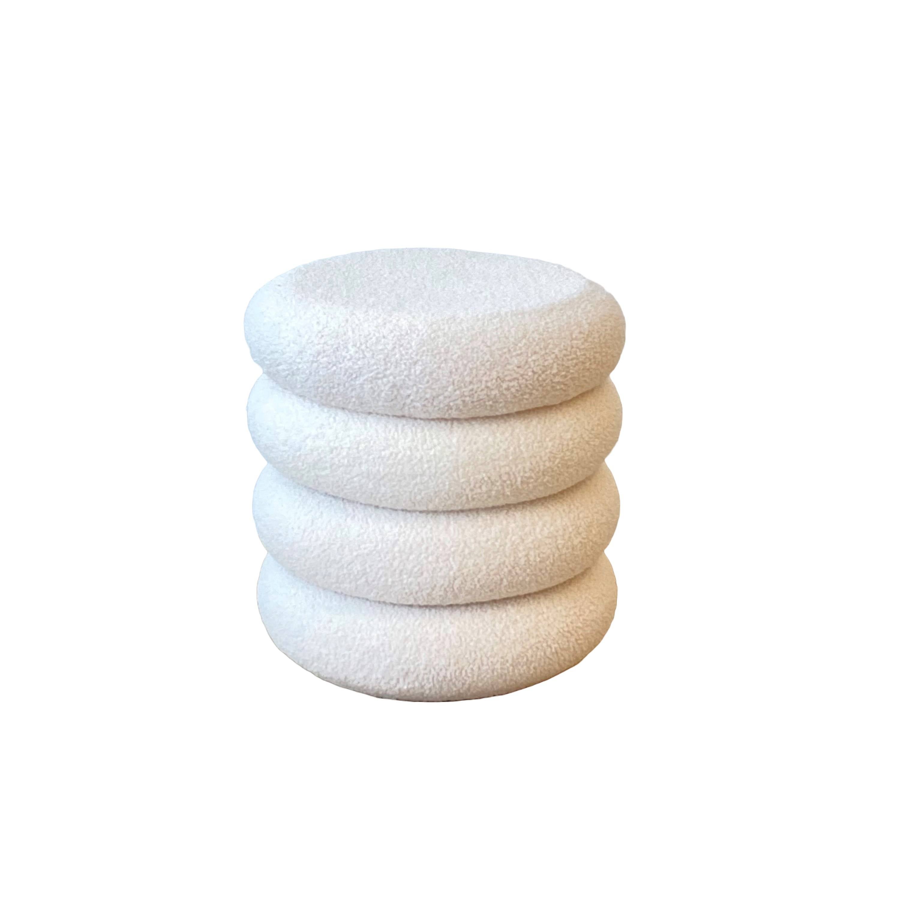 Baxter Ottoman, White – Limited Edition